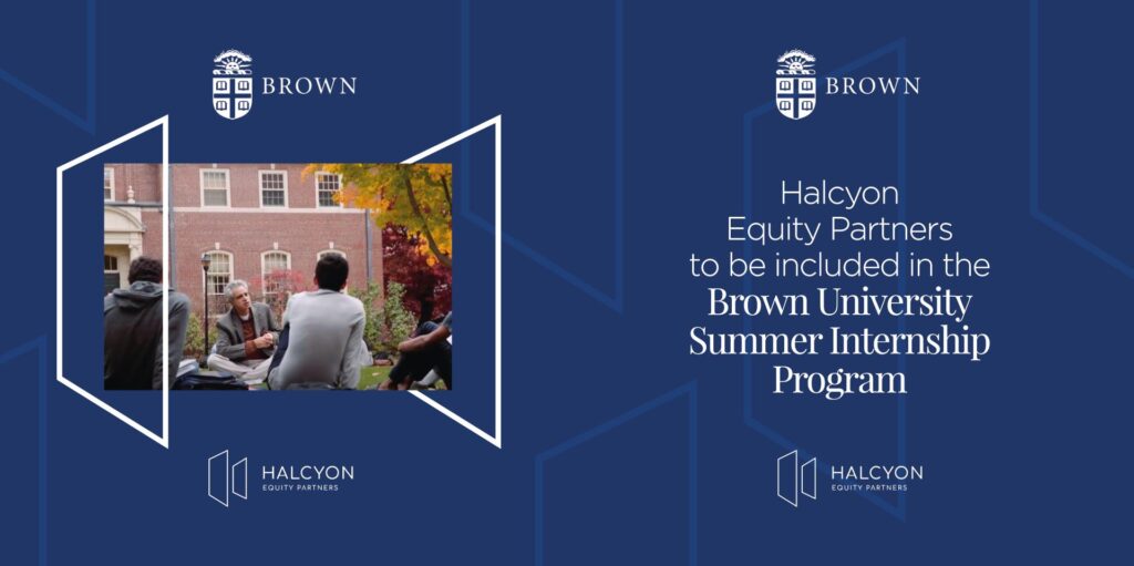 Halcyon Equity Partners Collaborates with Brown University’s Summer ...